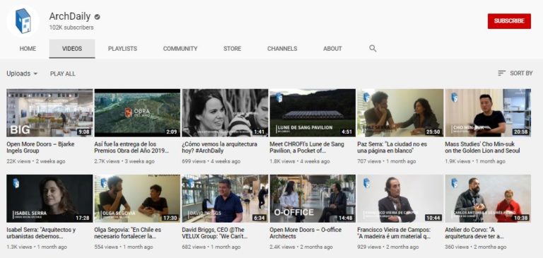 The Top 7 Architecture Channels On YouTube | Go Smart Bricks